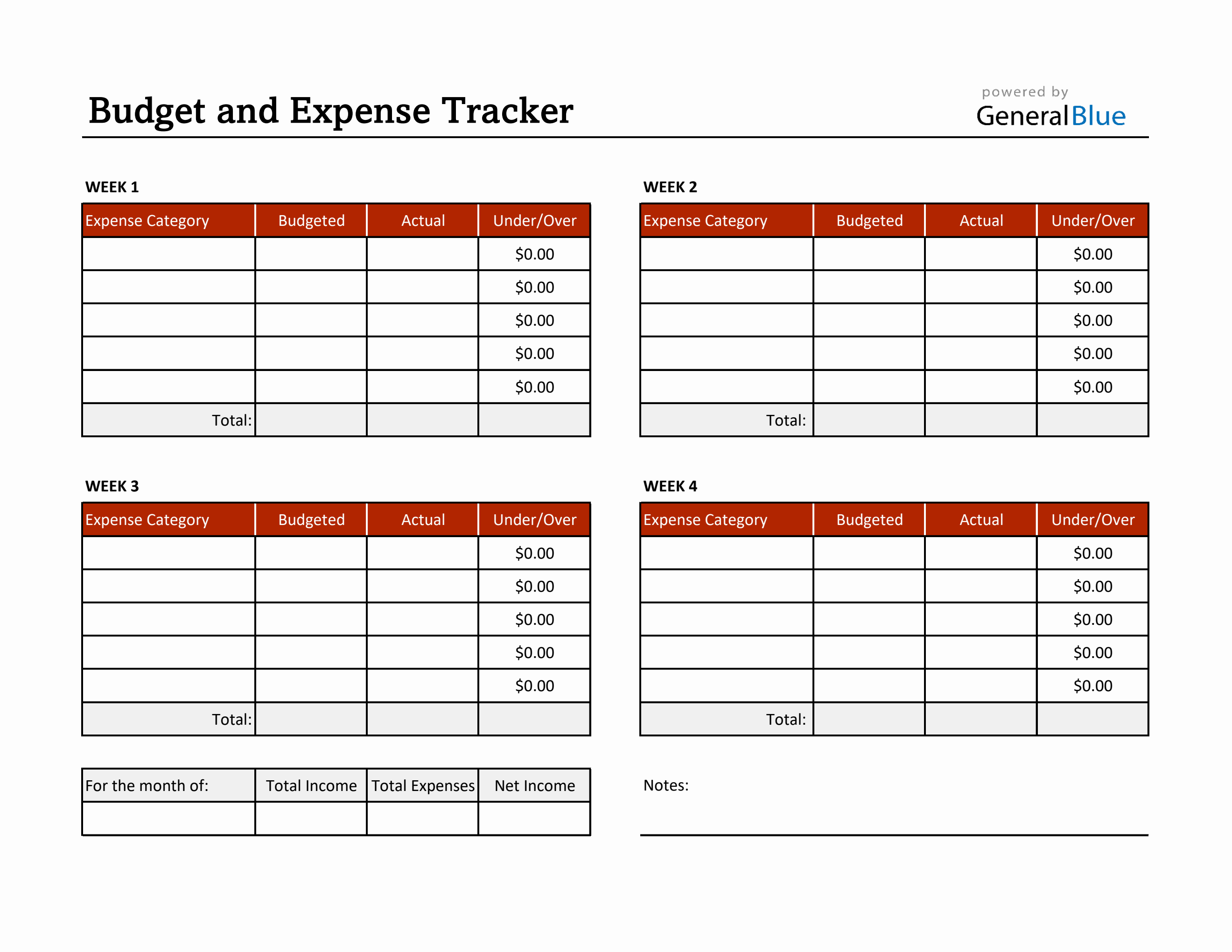 Free Excel Business Accounting Templates
