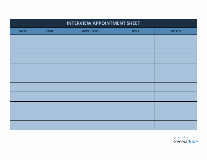 Appointment Templates