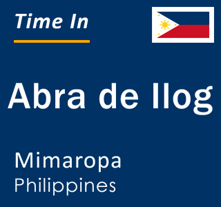 Current Local Time in Abra de Ilog, Mimaropa, Philippines