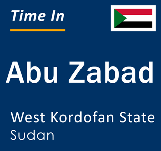 Current Local Time in Abu Zabad, West Kordofan State, Sudan