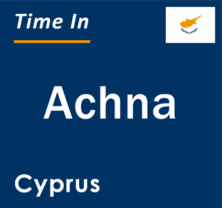 Current Local Time in Achna, Cyprus