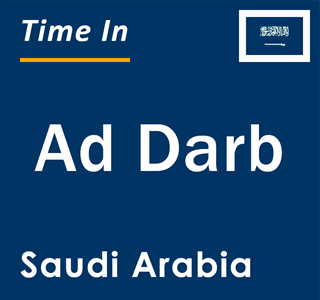 Current Local Time in Ad Darb, Saudi Arabia