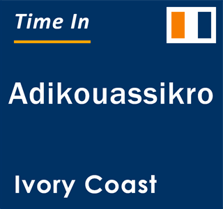 Current Local Time in Adikouassikro, Ivory Coast