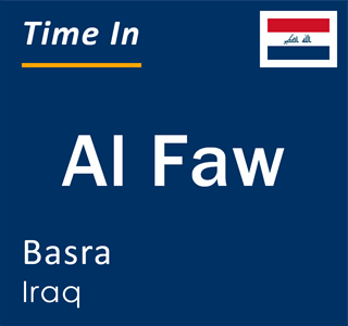 Current Local Time in Al Faw, Basra, Iraq