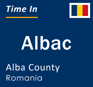 Current Local Time in Albac, Alba County, Romania