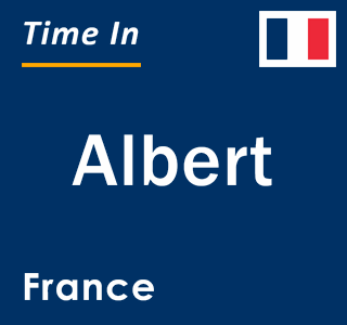 Current Local Time in Albert, France
