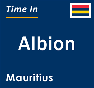 Current Local Time in Albion, Mauritius