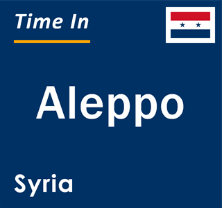 Current Local Time in Aleppo, Syria