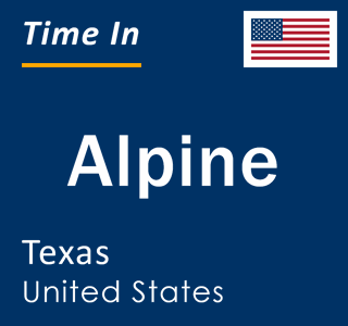 Current Weather Forecast | Alpine, Texas, United States