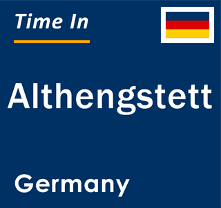 Current Local Time in Althengstett, Germany
