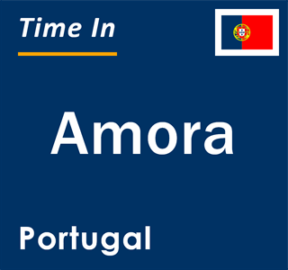 Current Local Time in Amora, Portugal