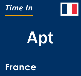 Current Local Time in Apt, France