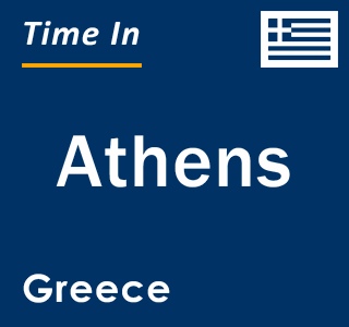 Current Local Time in Athens, Greece
