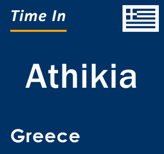 Current Local Time in Athikia, Greece