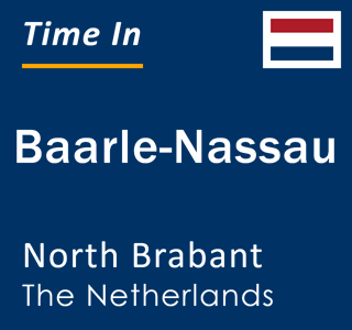 Current Local Time in Baarle-Nassau, North Brabant, The Netherlands
