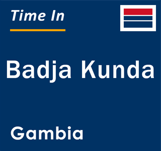 Current Local Time in Badja Kunda, Gambia