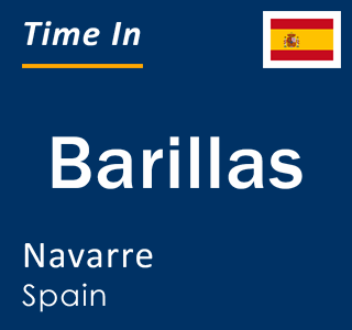 Current Local Time in Barillas, Navarre, Spain