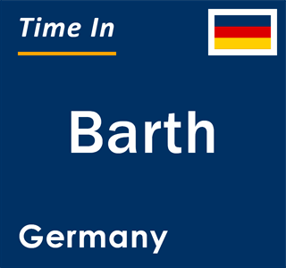 Current Local Time in Barth, Germany
