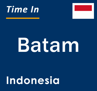 Current Local Time in Batam, Indonesia