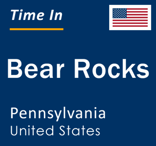Current Weather Forecast | Bear Rocks, Pennsylvania, United States