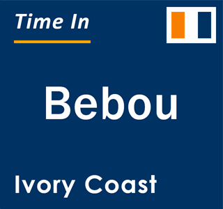 Current Local Time in Bebou, Ivory Coast
