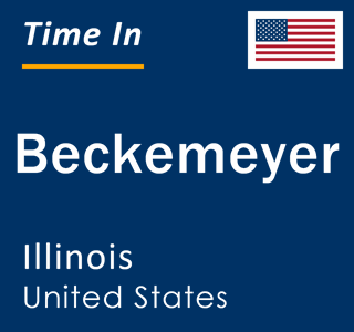 Current Local Time in Beckemeyer, Illinois, United States