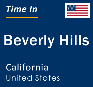 Current Local Time in Beverly Hills, California, United States