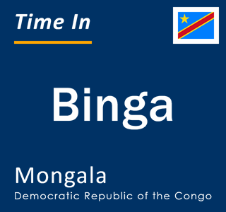 Current Local Time in Binga, Mongala, Democratic Republic of the Congo