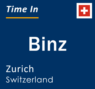 Current Local Time in Binz, Zurich, Switzerland