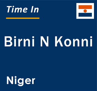 Current Local Time in Birni N Konni, Niger