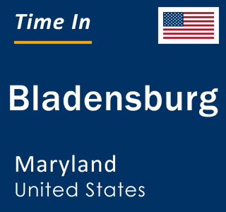 Current Local Time in Bladensburg, Maryland, United States