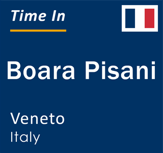 Current Local Time in Boara Pisani, Veneto, Italy