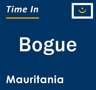 Current Local Time in Bogue, Mauritania