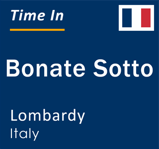 Current Local Time in Bonate Sotto, Lombardy, Italy