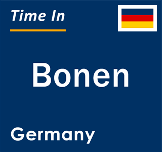 Current Local Time in Bonen, Germany