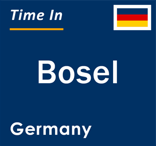 Current Local Time in Bosel, Germany
