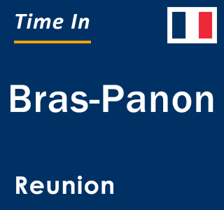 Current Local Time in Bras-Panon, Reunion
