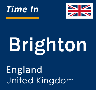 Current Local Time in Brighton, England, United Kingdom