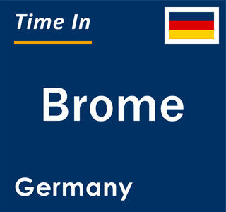Current Local Time in Brome, Germany