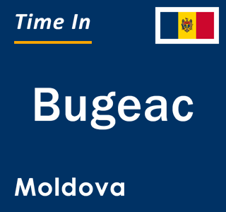 Current Local Time in Bugeac, Moldova