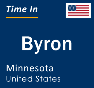 Current Local Time in Byron, Minnesota, United States
