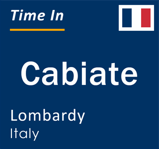 Current Local Time in Cabiate, Lombardy, Italy