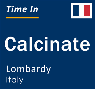 Current Local Time in Calcinate, Lombardy, Italy