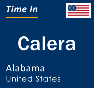 Current Local Time in Calera, Alabama, United States