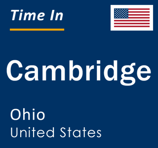 Current Local Time in Cambridge, Ohio, United States
