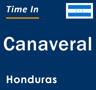 Current Local Time in Canaveral, Honduras