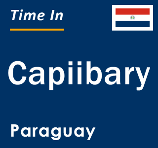 Current Local Time in Capiibary, Paraguay