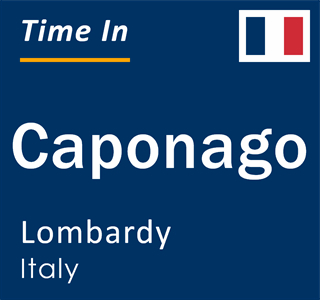 Current Local Time in Caponago, Lombardy, Italy