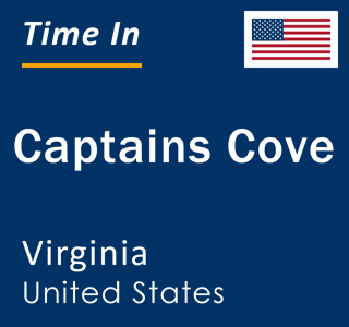 Current Local Time in Captains Cove, Virginia, United States