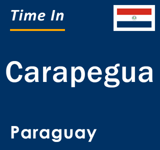 Current Local Time in Carapegua, Paraguay